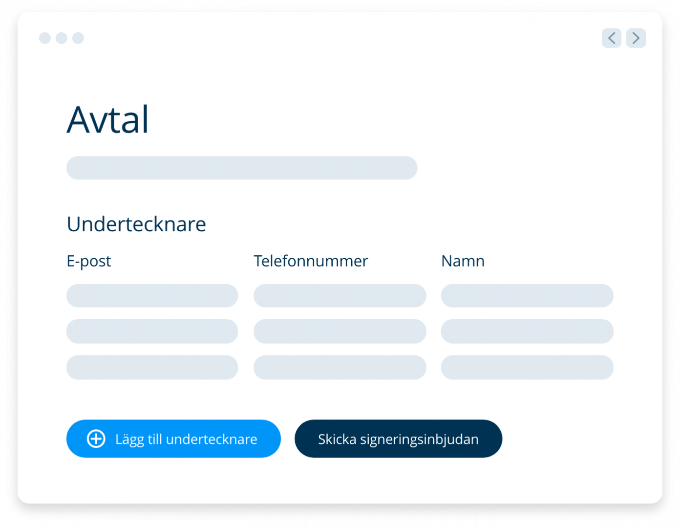 Avtalshantering | Prova gratis | Säker arkivering