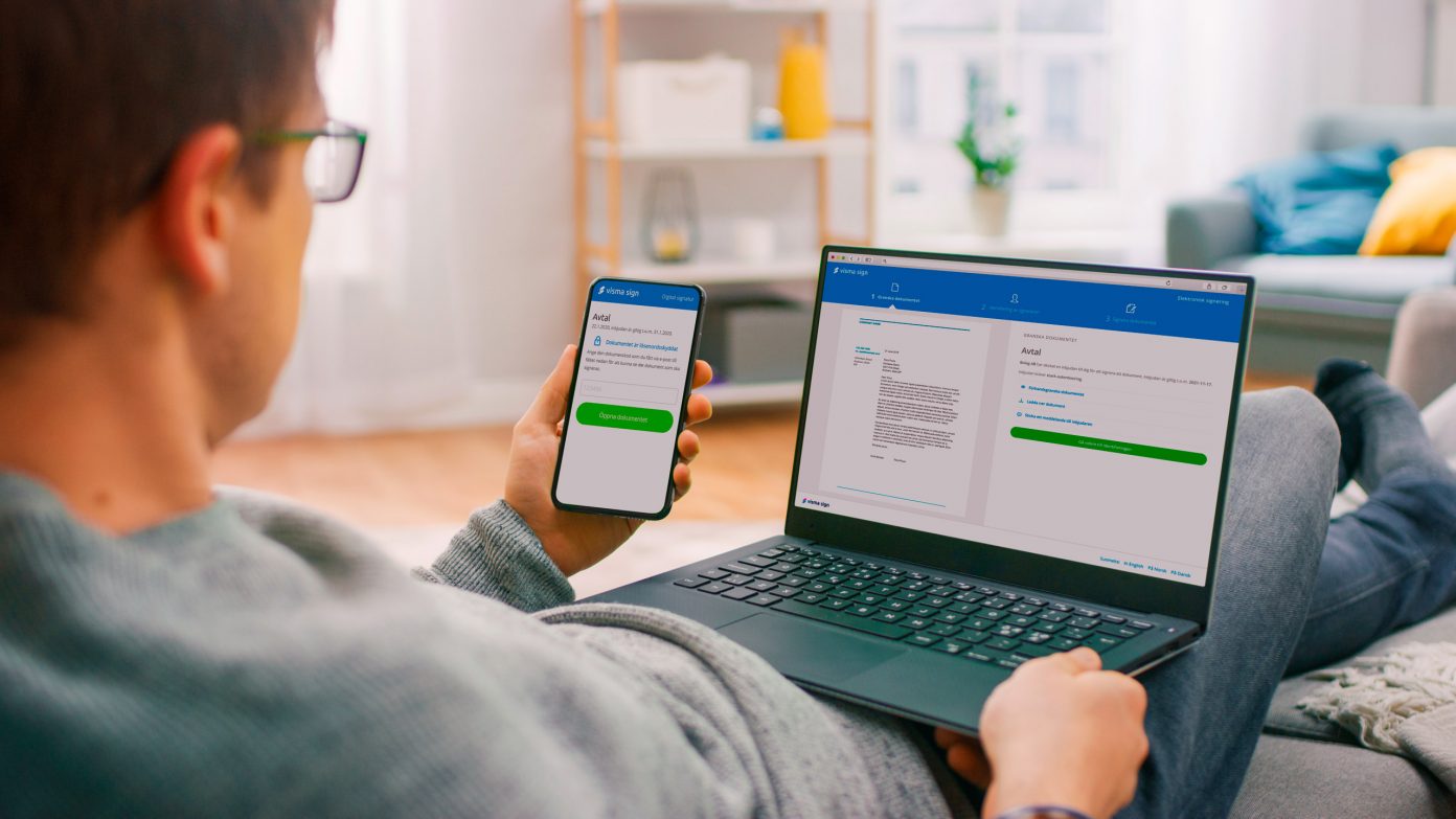 Visma Sign | Signera och hantera avtal enkelt och säkert